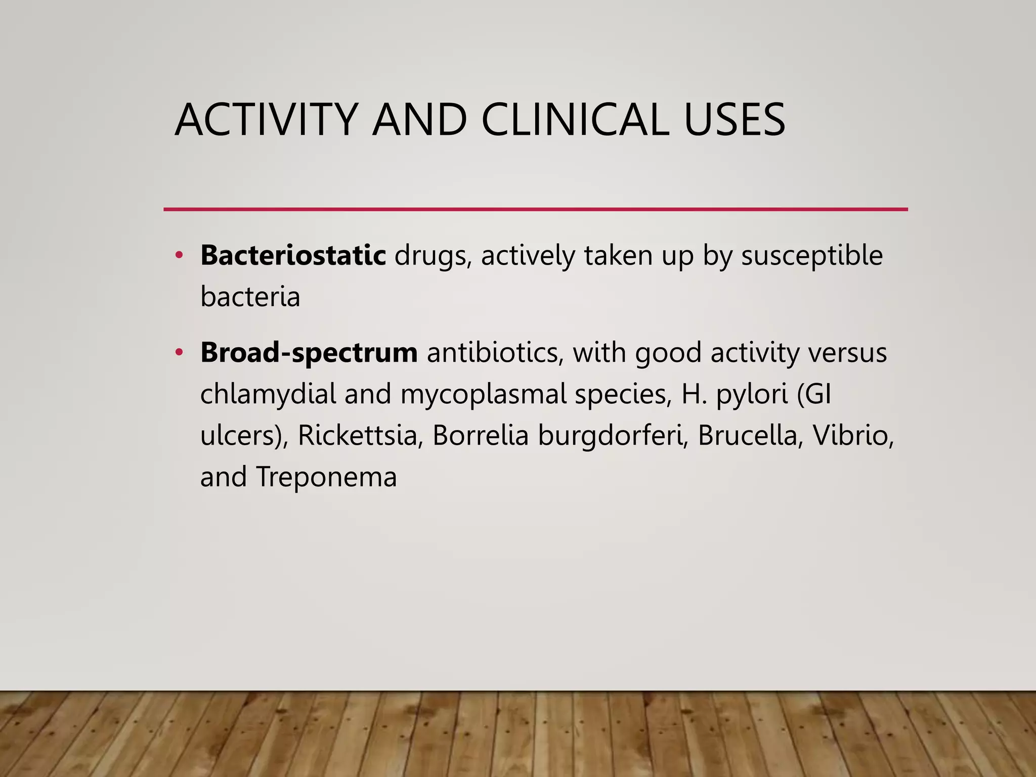Macrolides, Fluoroquinolones and Broad spectrum antibiotics.pptx