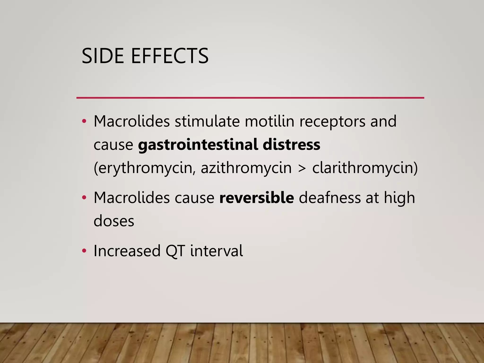 Macrolides, Fluoroquinolones and Broad spectrum antibiotics.pptx