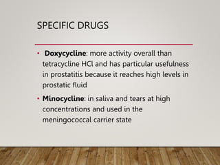 Macrolides, Fluoroquinolones and Broad spectrum antibiotics.pptx