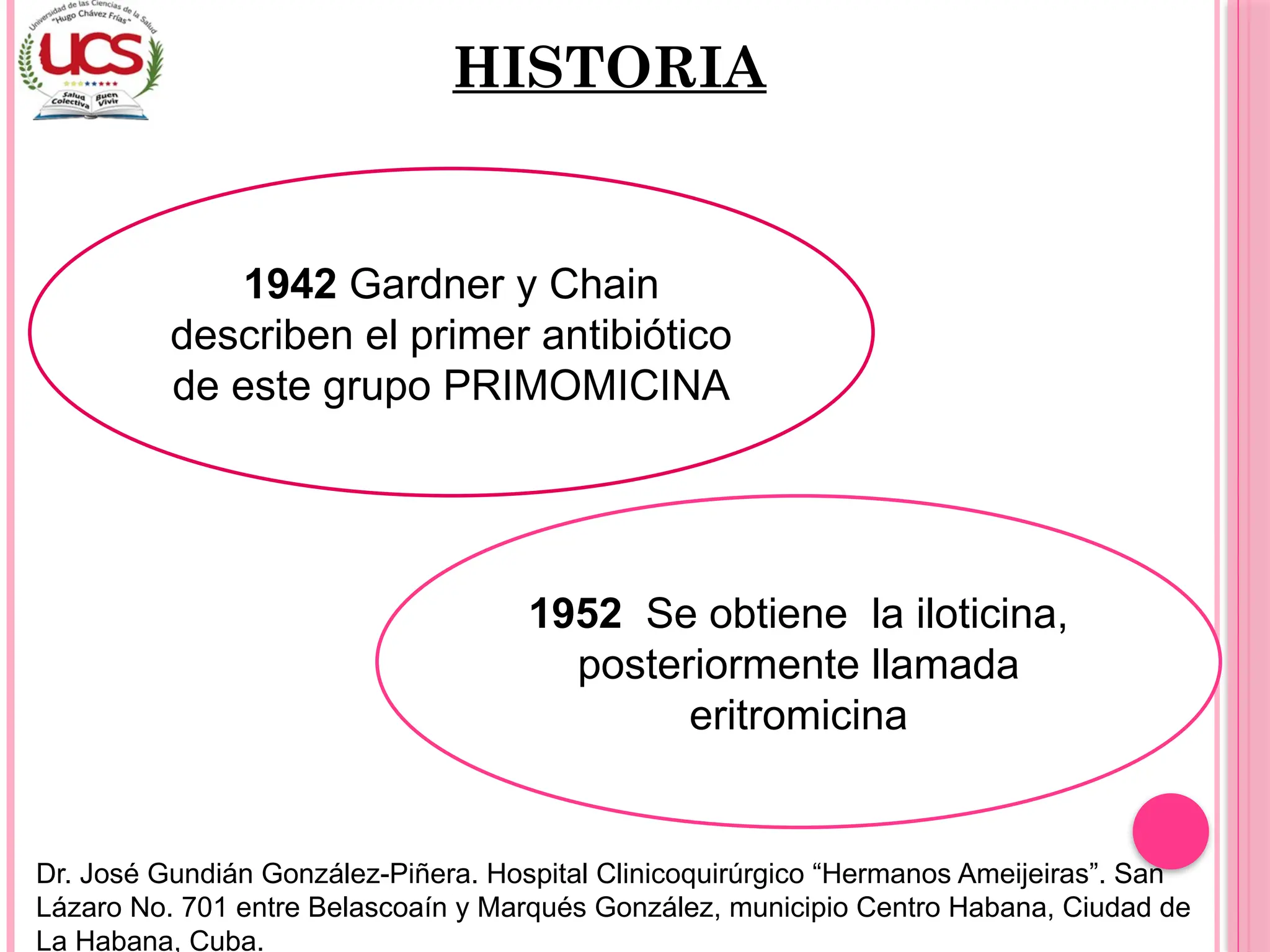 MACROLIDOS PRESENTACION Farmacologia odontologia | PPTX