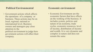 Macro marketing environment | PPTX