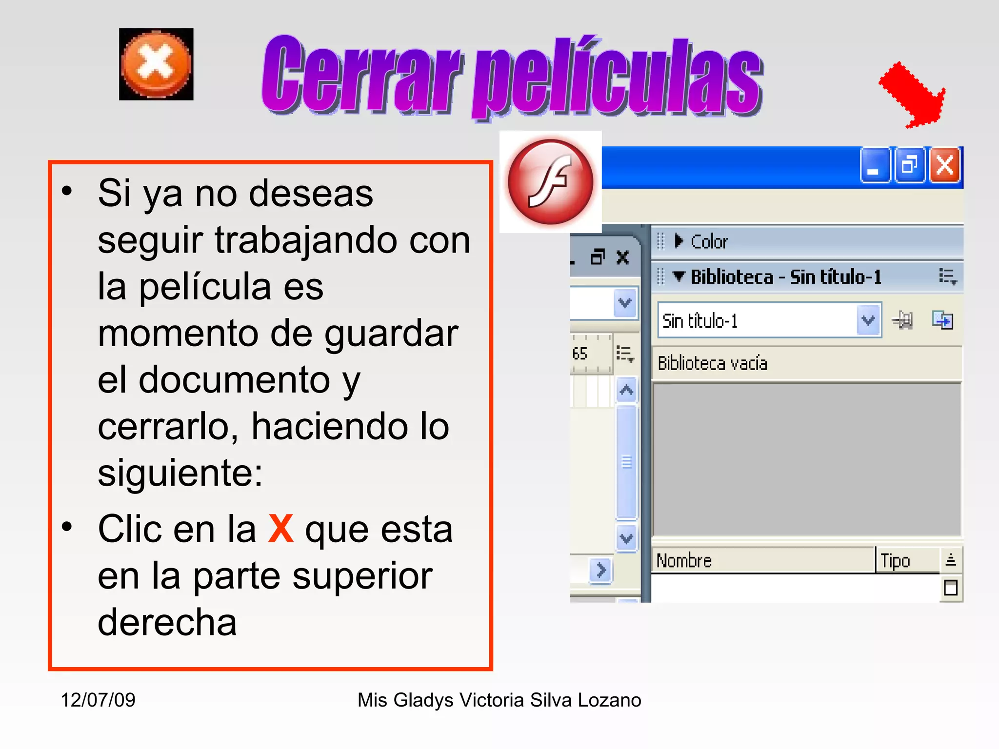 Tutorial Macromedia Flash 8 Sesión 1 Ppt