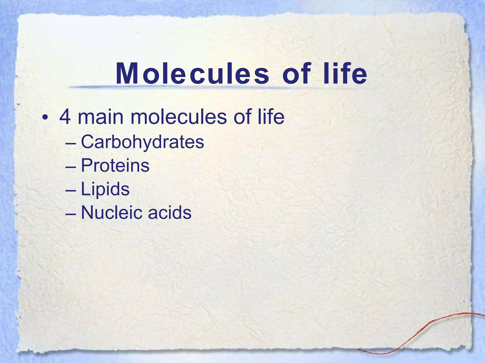 Macromolecules | PPT | Chemistry | Science