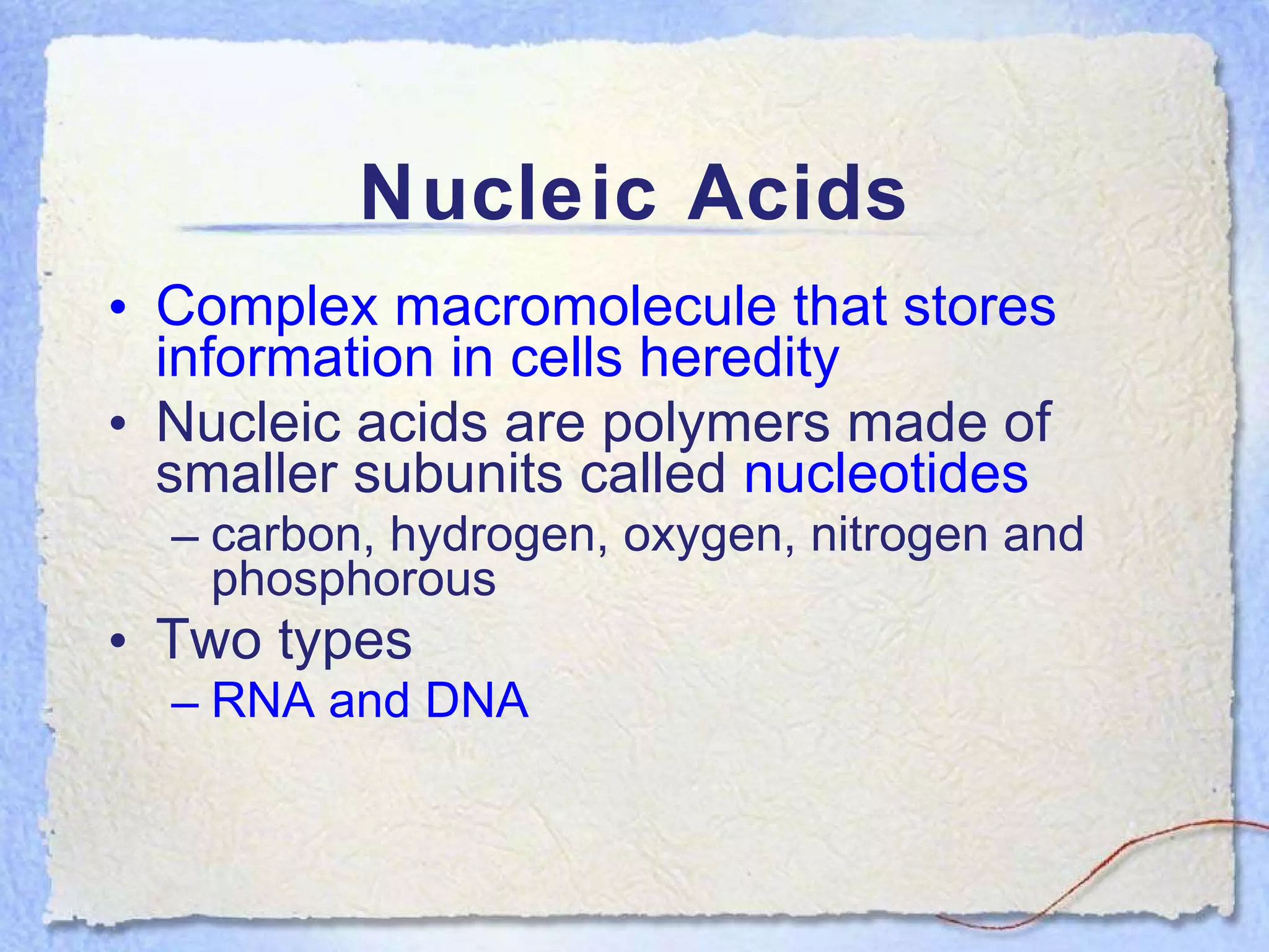 Macromolecules | PPT | Chemistry | Science