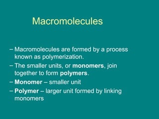 Macromolecules | PPT