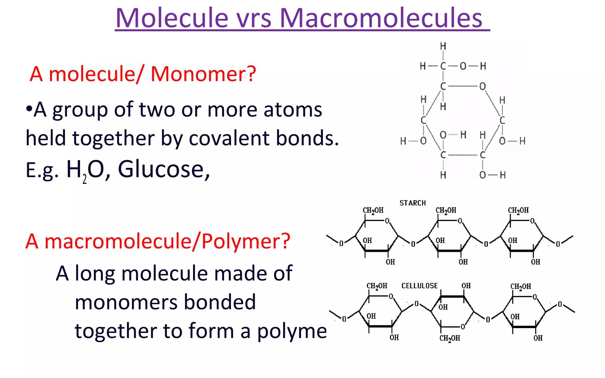 Macromolecules | PPT