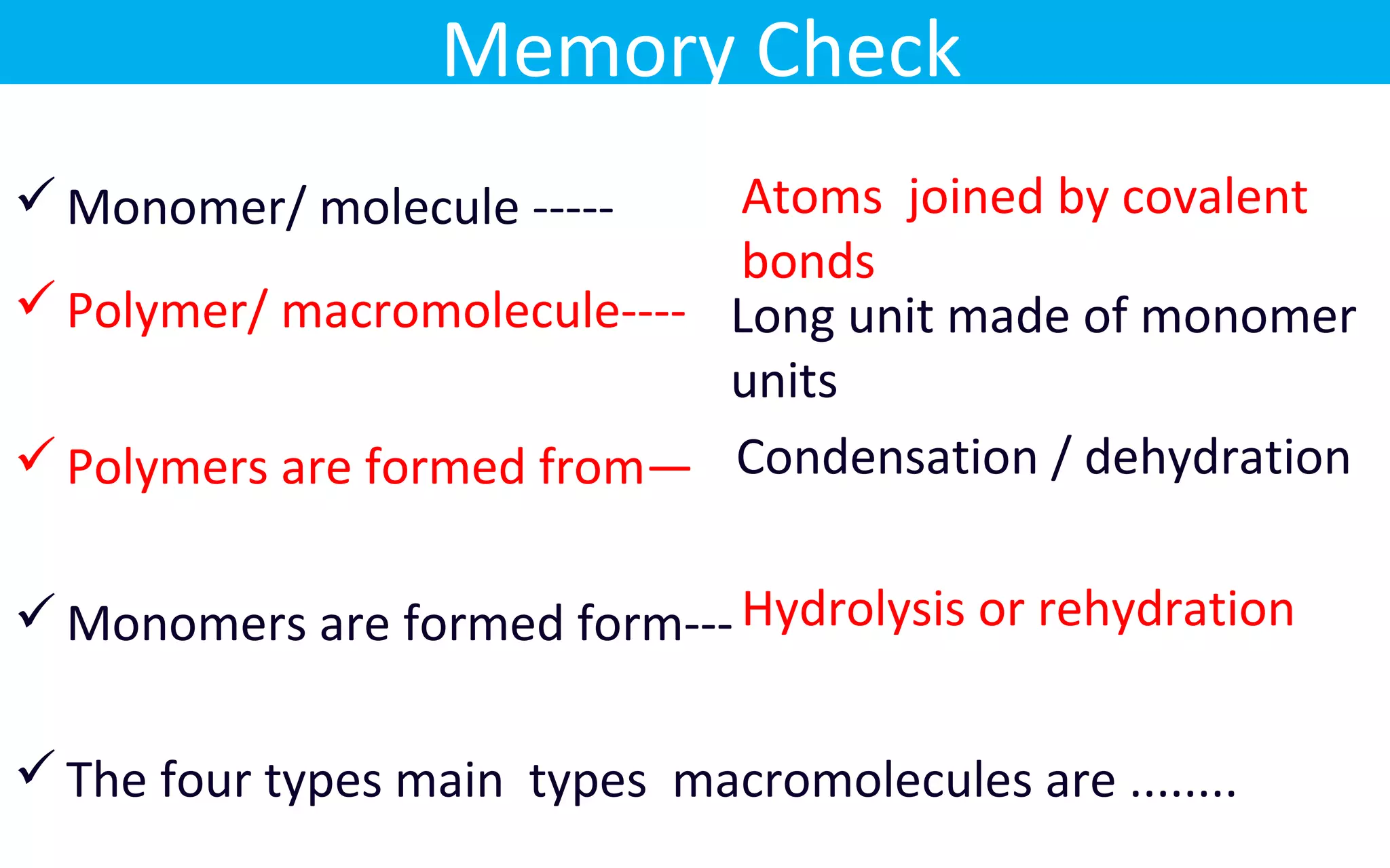 Macromolecules | PPT