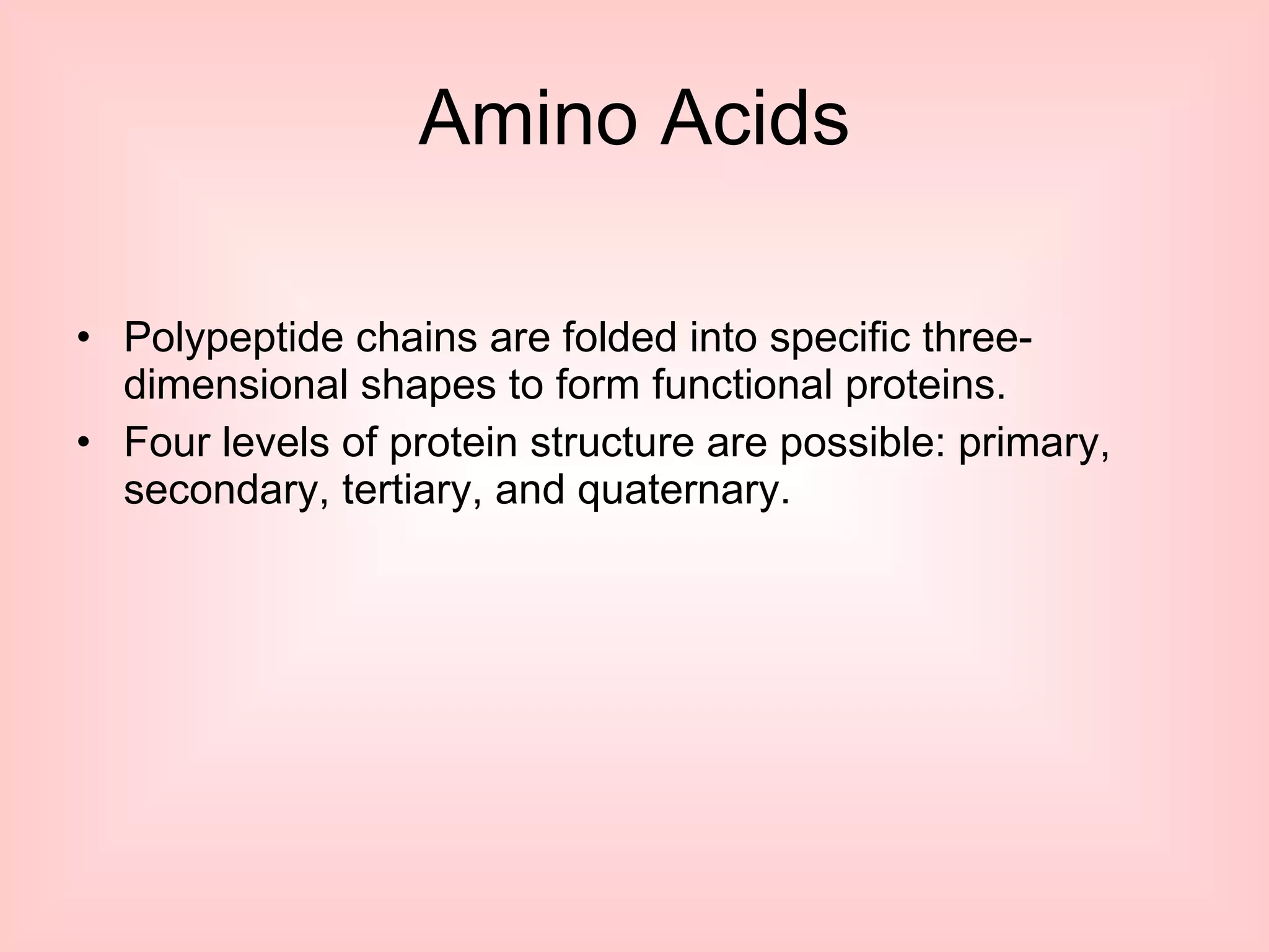Macromolecules proteins | PPT