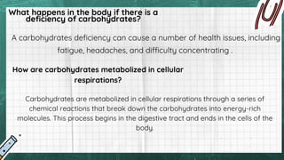 Physical Science Macromolecules _ Carbohydrates | PPT