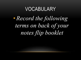 Macromolecules notes basic with vocab | PPTX