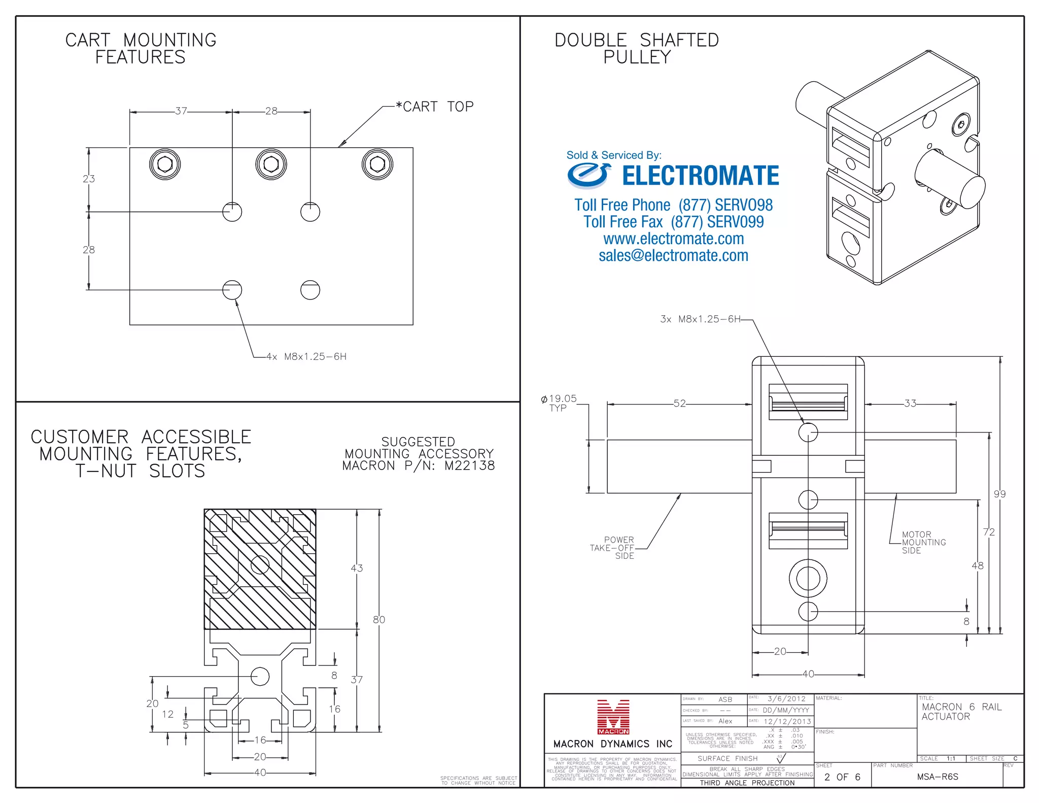Macron dynamics msa_r6s_specsheet | PPT