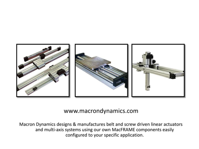 Macron Overview Presentation | PPT