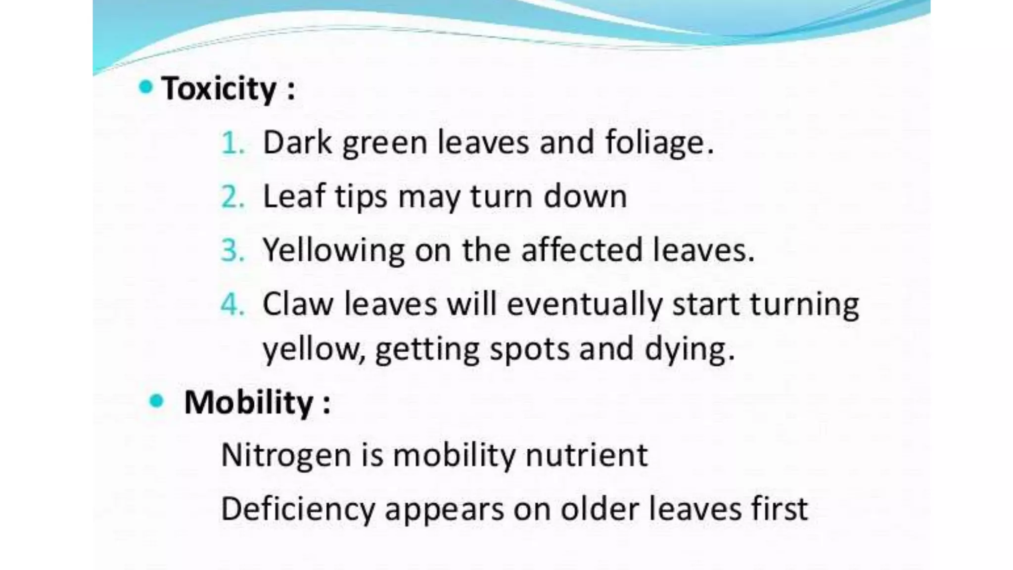 Macronutrient deficiency in plants | PPT