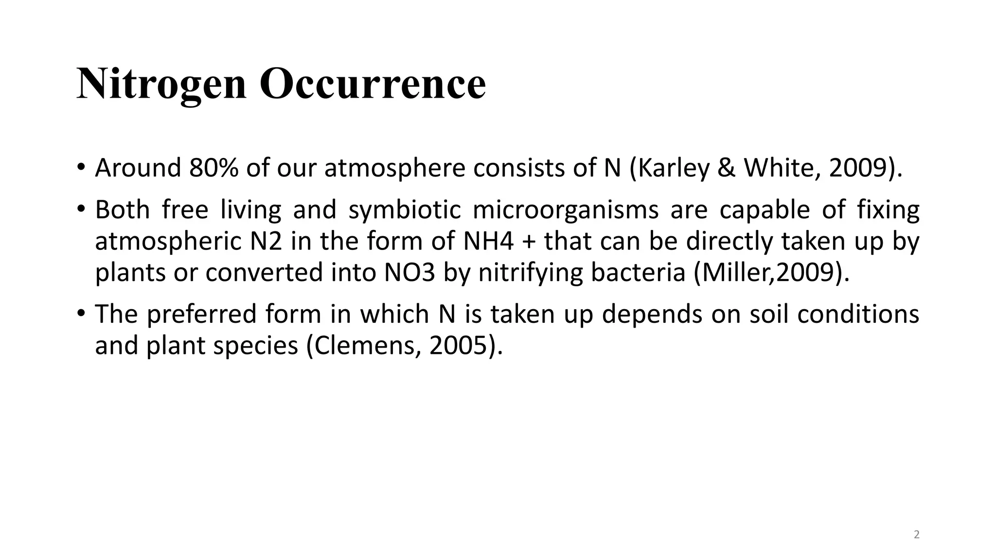 Macronutrient nitrogen | PPTX