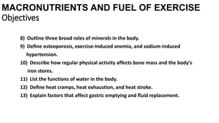 Macronutrients and fuel | PPT