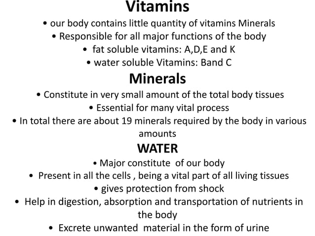 macronutrients and micronutrients | PPTX