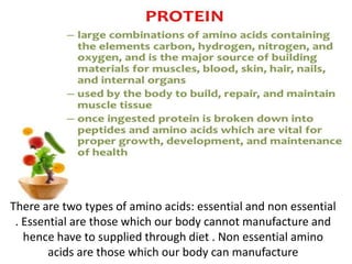 macronutrients and micronutrients | PPTX