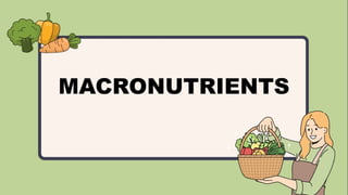 MACRONUTRIENT' Importance and advantages and disadvantages | PPT