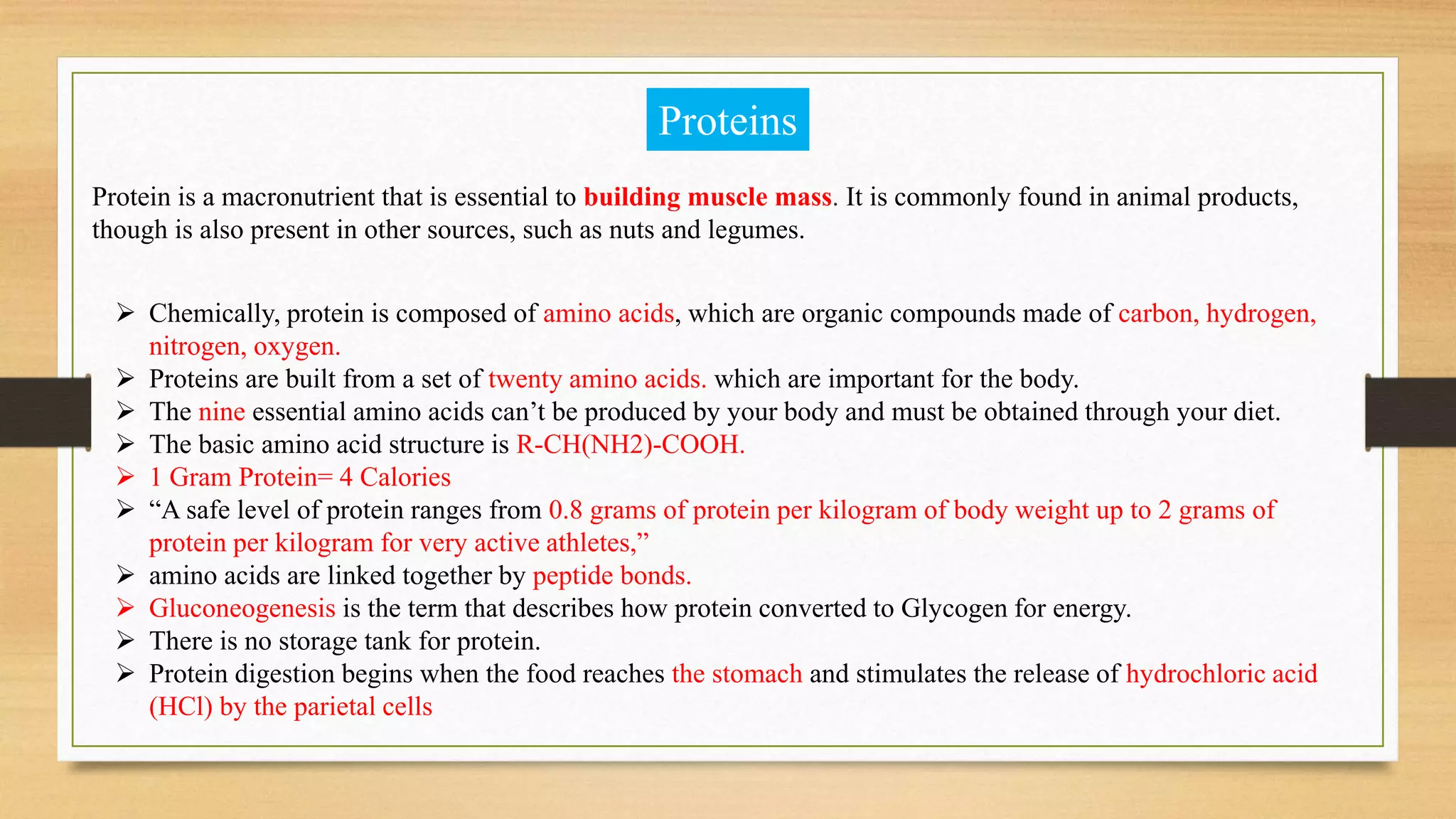 Macronutrients | PPTX