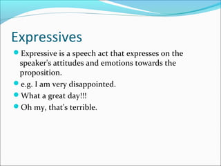 Presentase Macropragmatics speech acts austin and searle | PPT