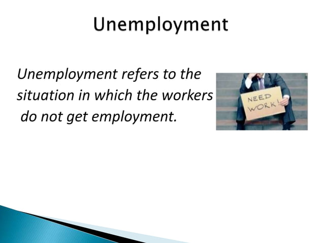 Effects of unemployment on economy | PPTX