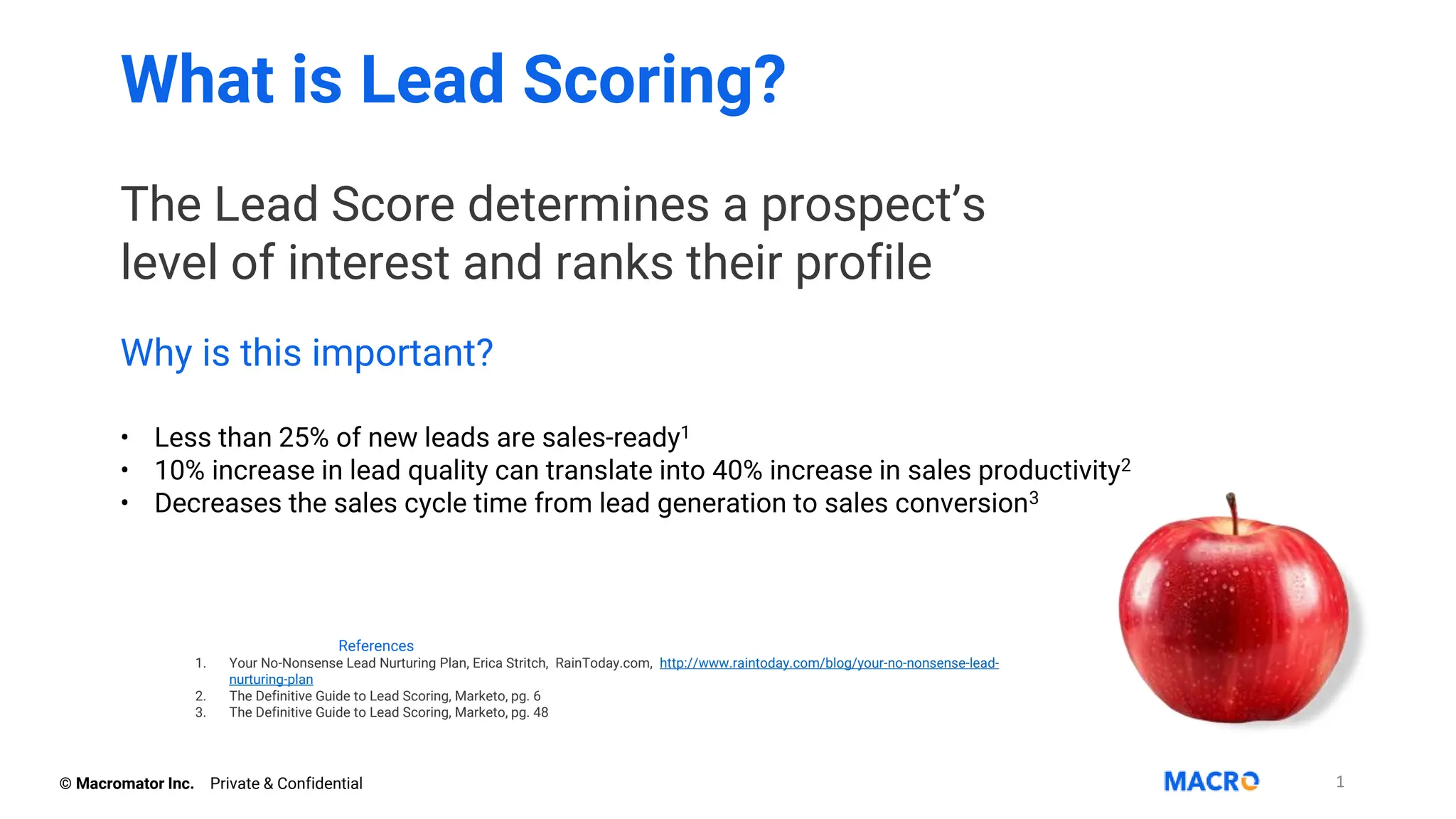 Presentation -- How to Create Lead Scoring Models with Marketo Examples (pptx) | PPTX ...