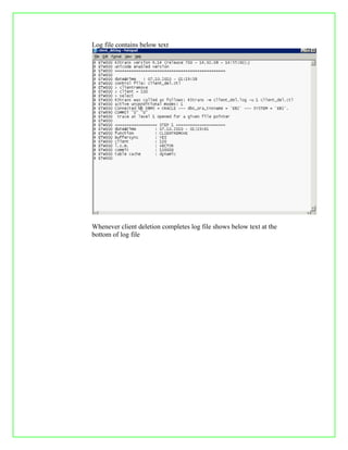 Macropus sap delete client at os level | DOC