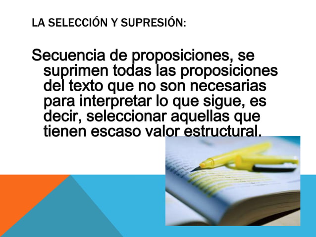 Macrorreglas del texto | PPTX