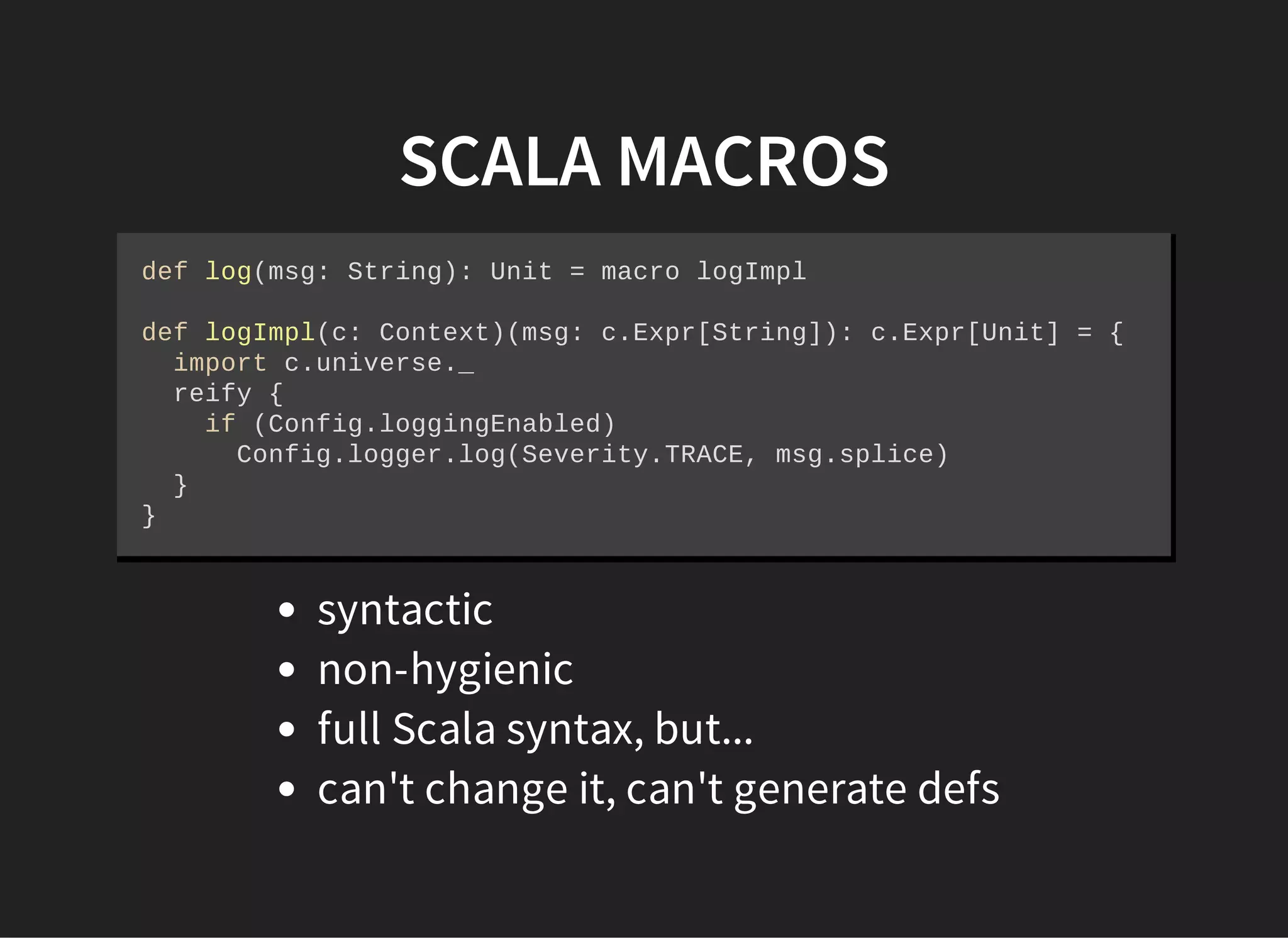 Evolution of Macros | PDF