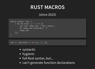 Evolution of Macros | PPT