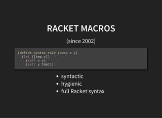 Evolution of Macros | PPT