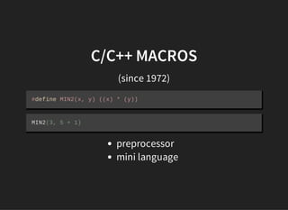 Evolution of Macros | PPT