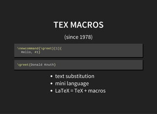 Evolution of Macros | PPT
