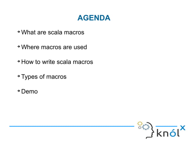 Introduction To Scala Macros Odp