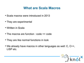 Introduction to Scala Macros | ODP