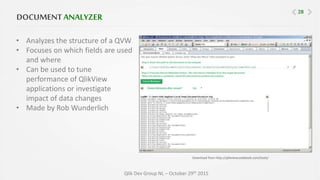 QlikView Macro's Are Bad | PPT