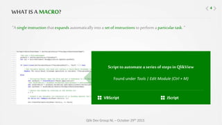 QlikView Macro's Are Bad | PPT