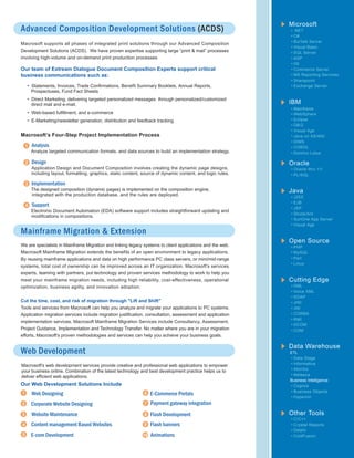 Macrosoft Corporate Brochure | PDF