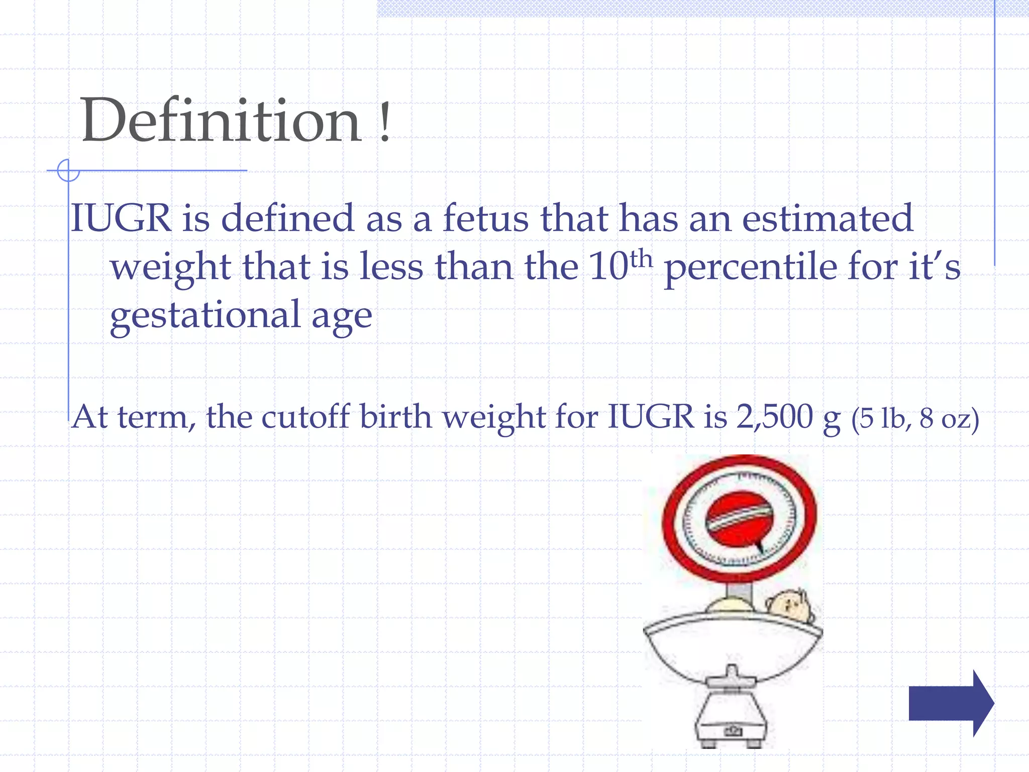 Macrosomia and iugr with case study for undergraduare | PPSX