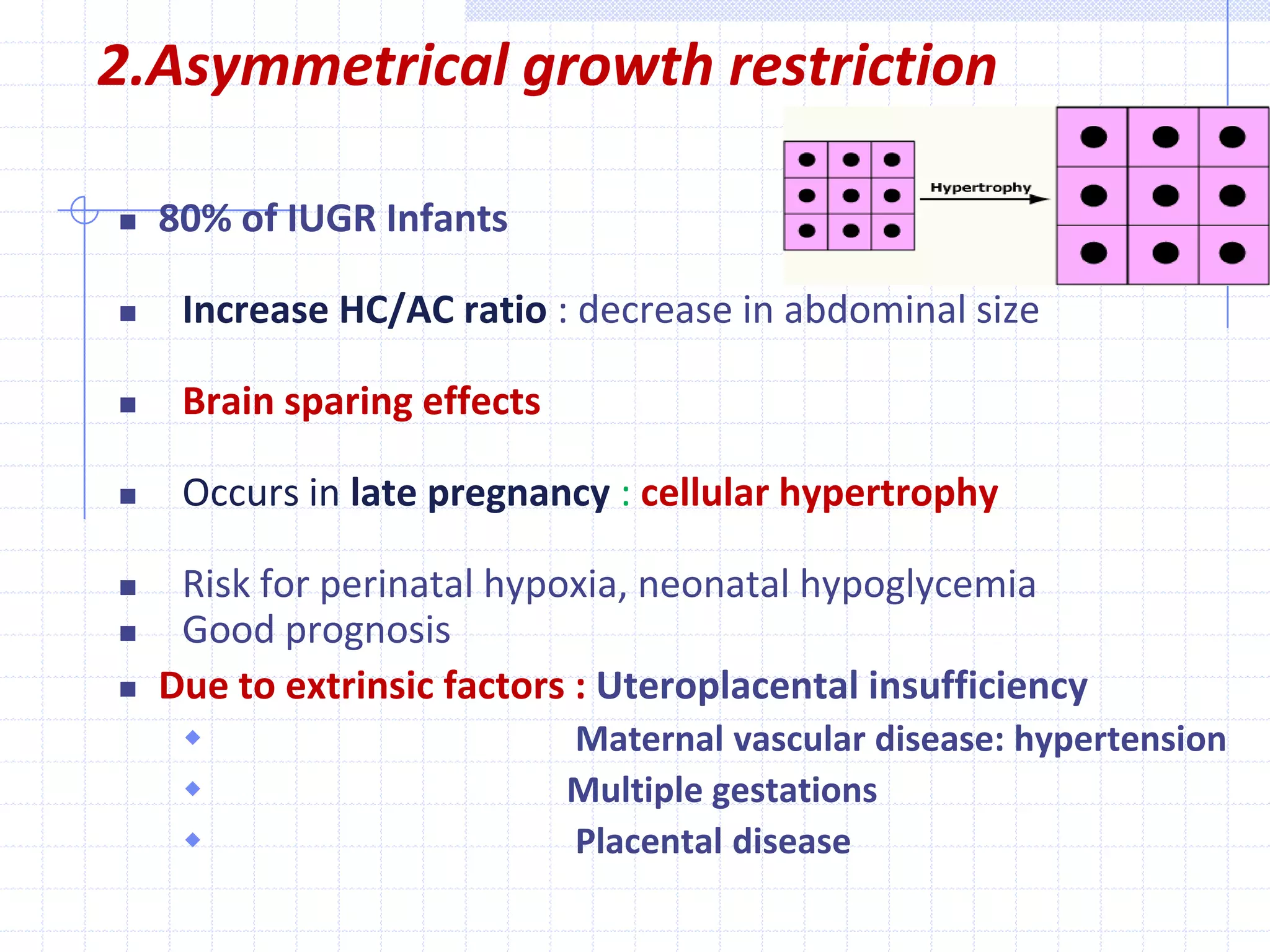 Macrosomia and iugr with case study for undergraduare | PPSX