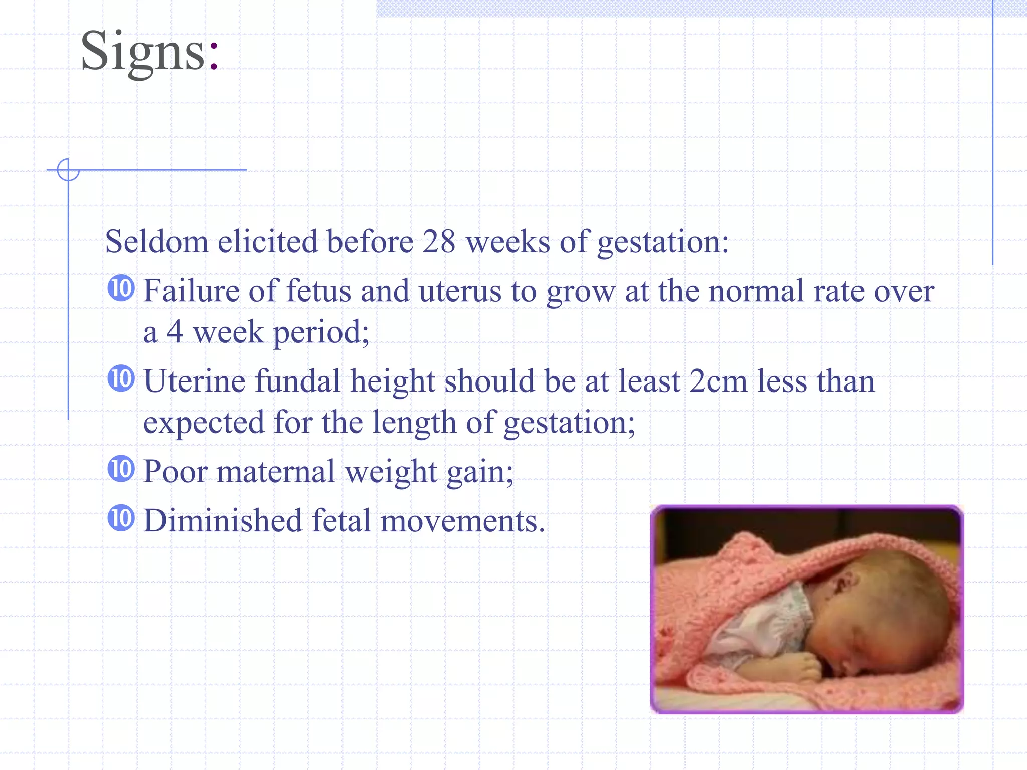 Macrosomia and iugr with case study for undergraduare | PPSX