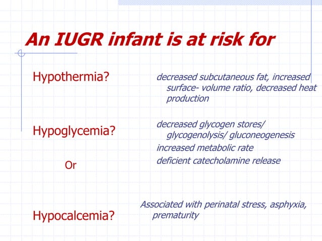 Macrosomia and iugr with case study for undergraduare | PPSX ...