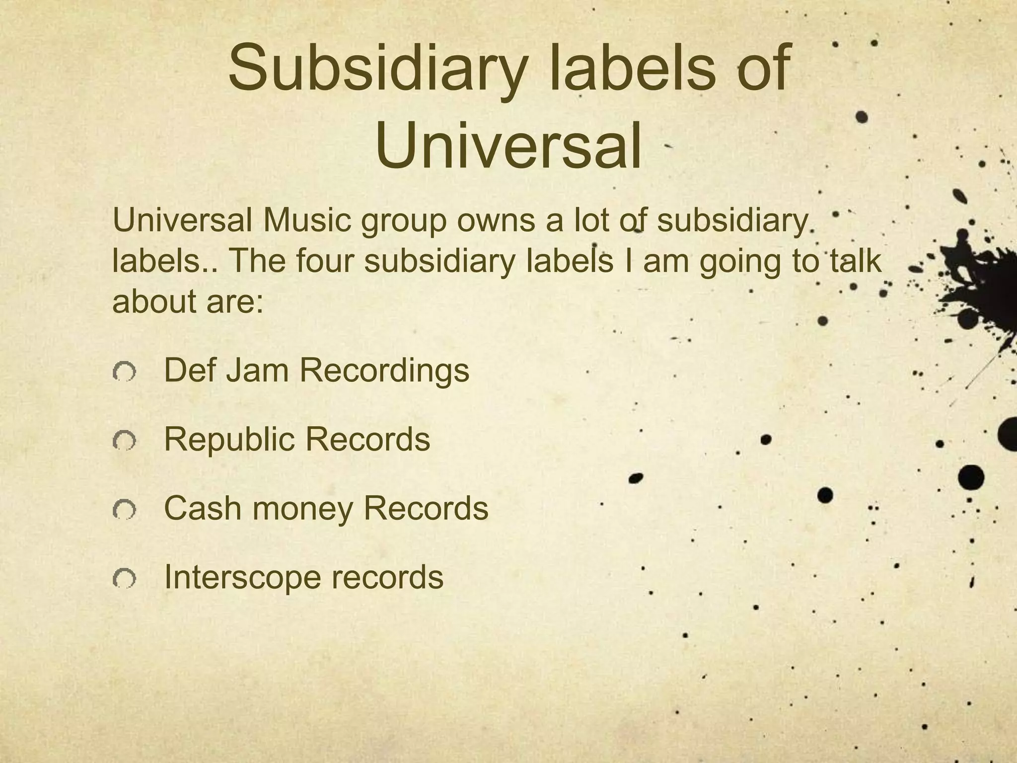 Macro structure three labels | PPT