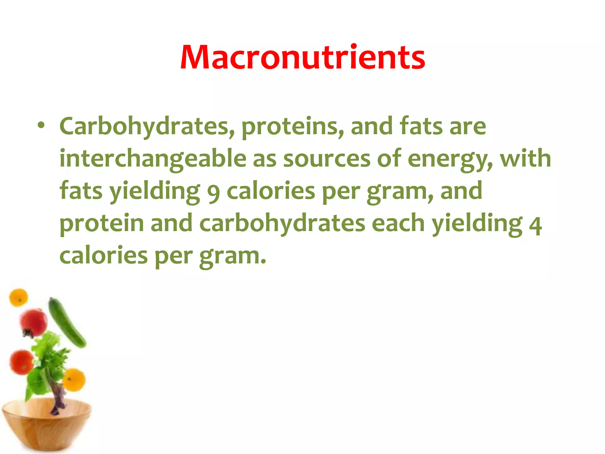 Macro vs Micronutrients | PPTX