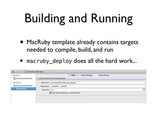MacRuby for Fun and Profit | PPT