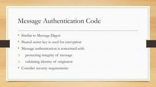 Message auth. code Based on Hash Functions.pptx