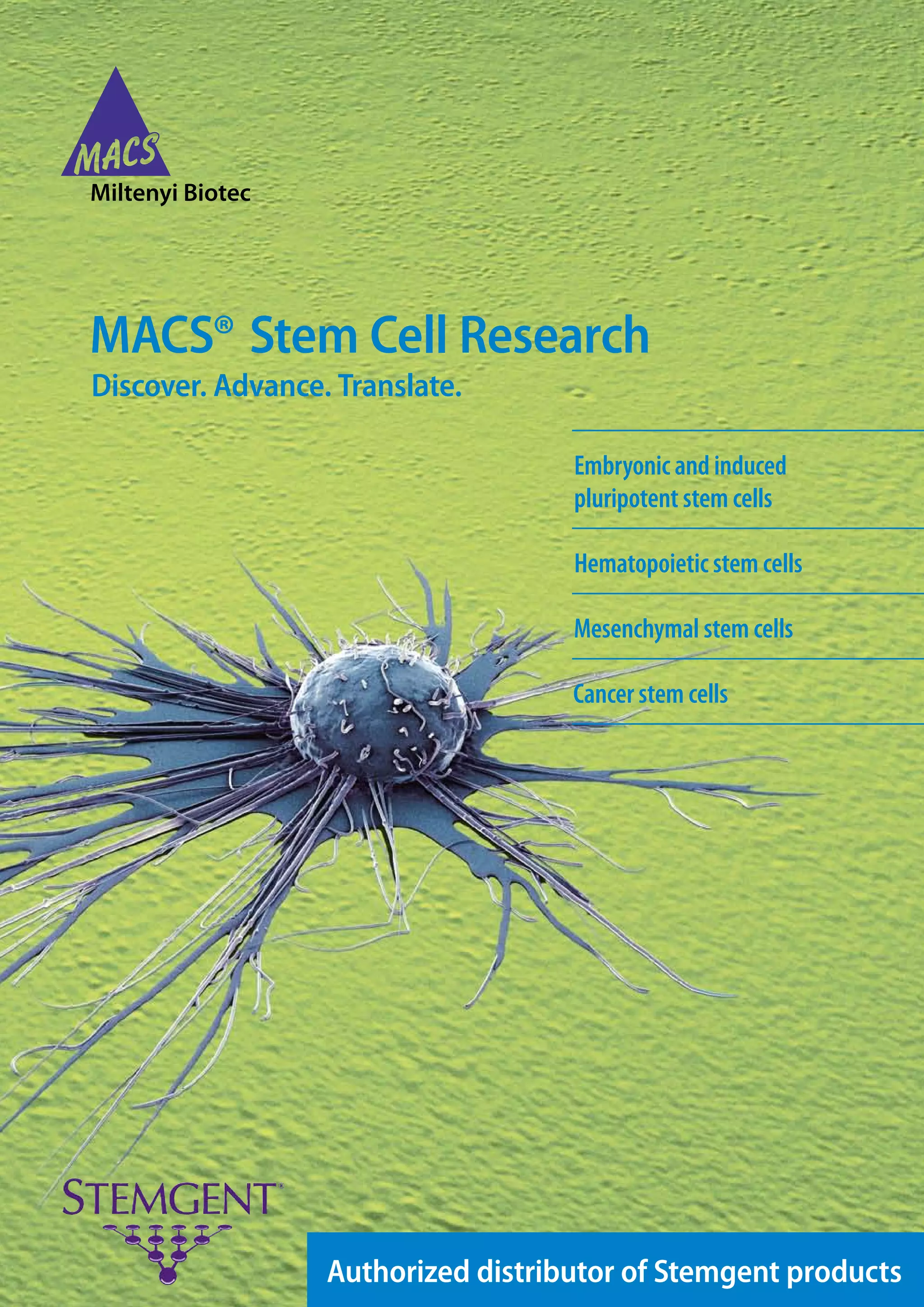 Macs Stem Cell Research | PDF