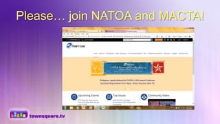 MACTA keynote: Lesson's Learned | PPT