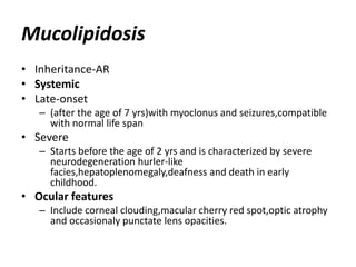 Macular cherry red spot | PPT