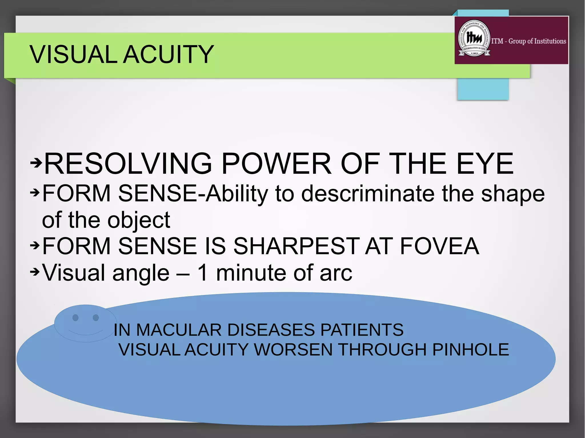 Macular function test | ODP